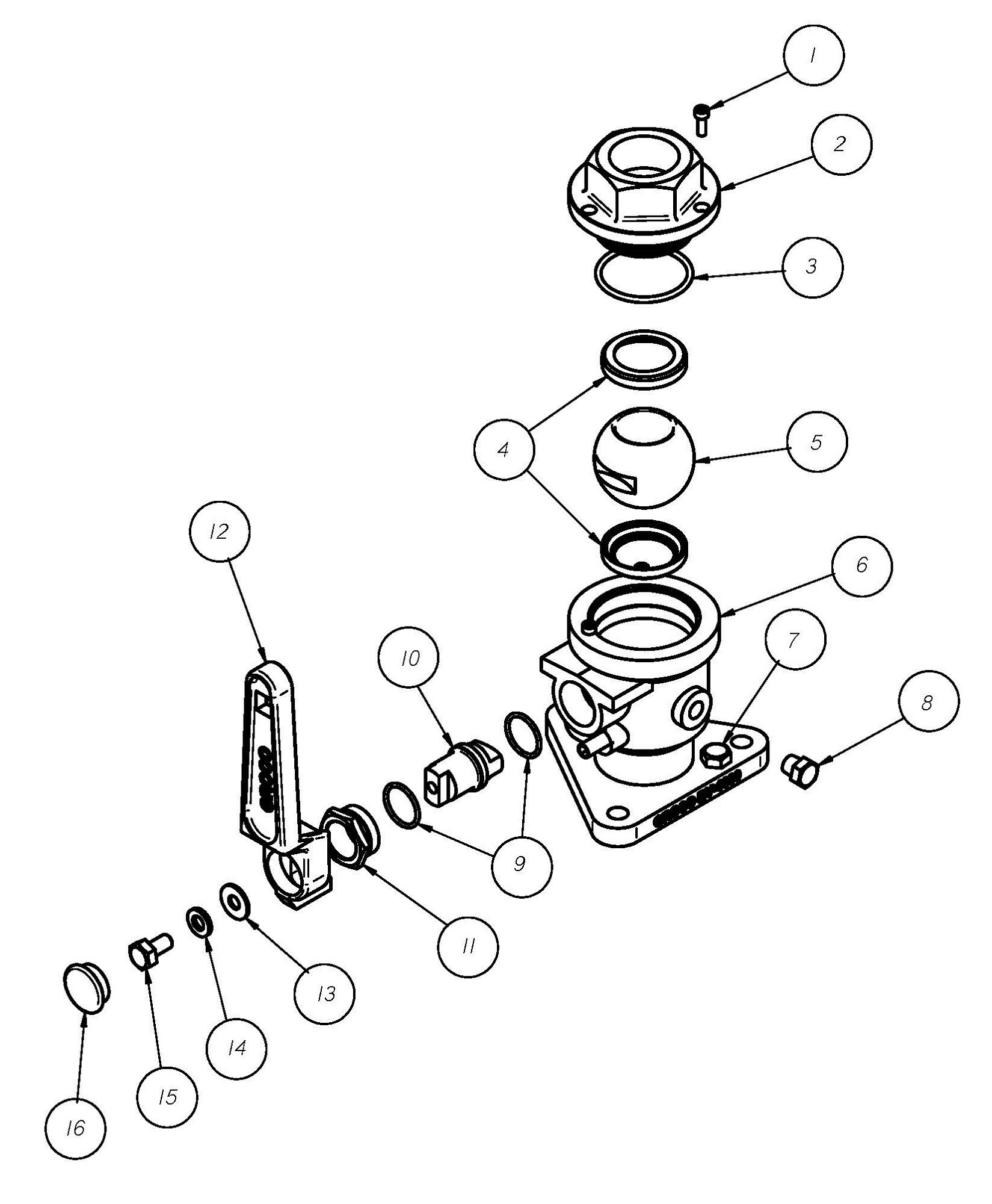 BV-3000 3" Flanged Seacock | GROCO